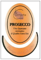 NV Borgo del Col Alto (Botter) Prosecco Extra Dry, Italy, Veneto ...