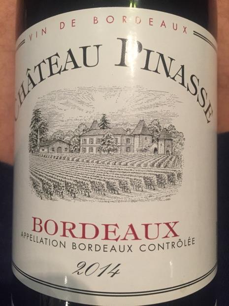 2014 Château Pinasse, France, Bordeaux - CellarTracker
