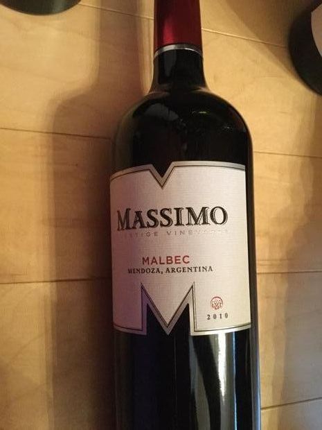 2012 Massimo Prestige Vineyards Malbec, Argentina, Mendoza - CellarTracker