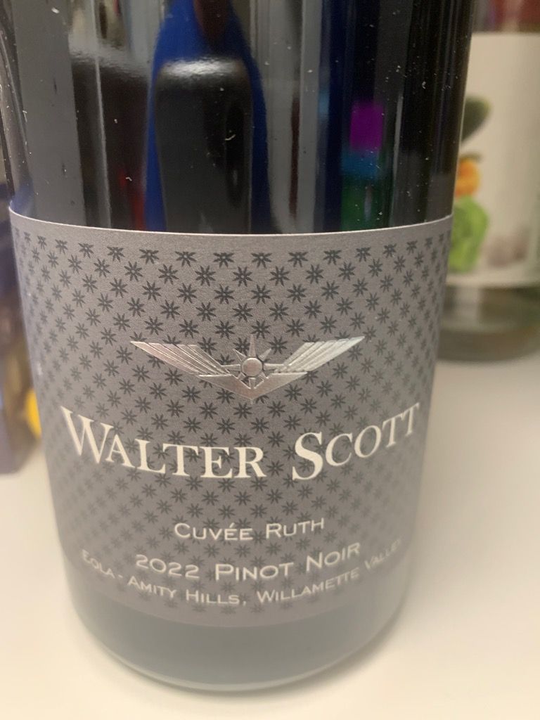 2022 Walter Scott Pinot Noir Cuvée Ruth, USA, Oregon, Willamette Valley ...