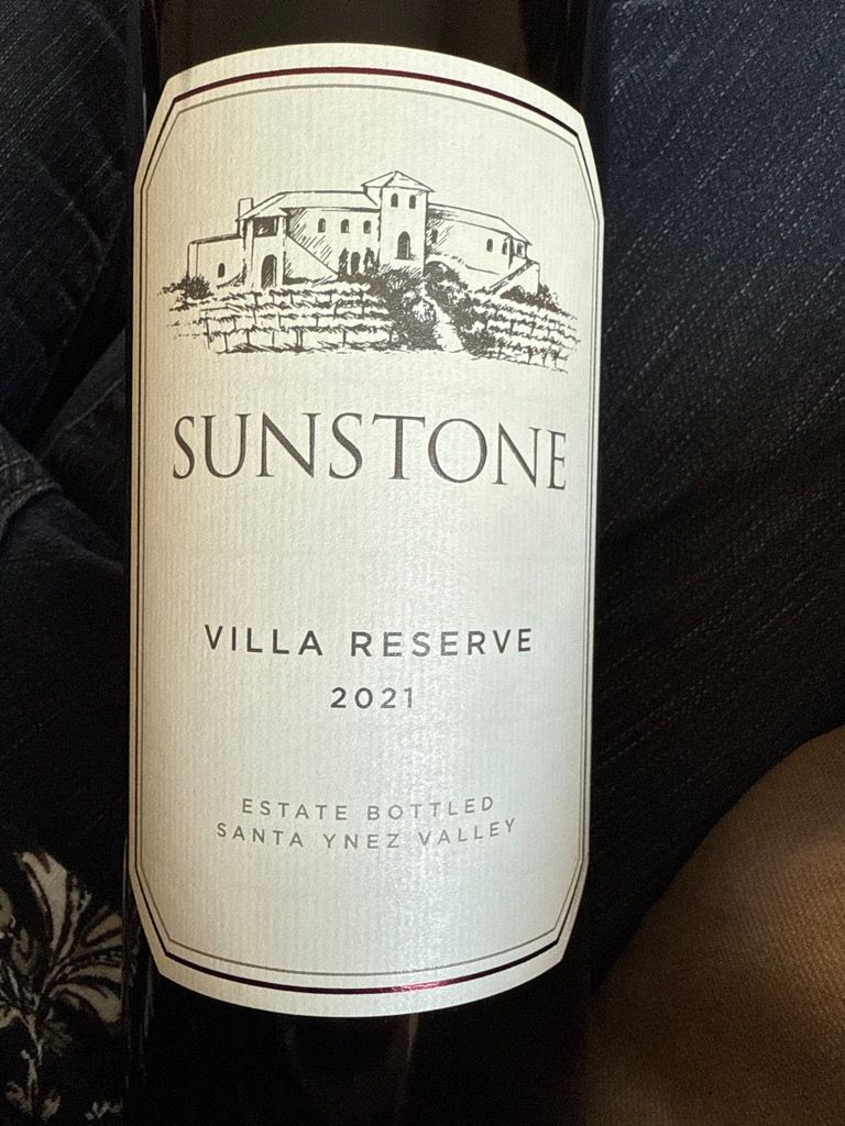 2021 Sunstone Vineyards and Winery Villa Reserve, USA, California ...