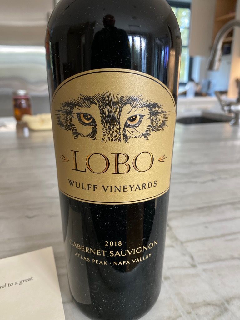 2018 Lobo Wines Cabernet Sauvignon Wulff Vineyards, USA, California ...