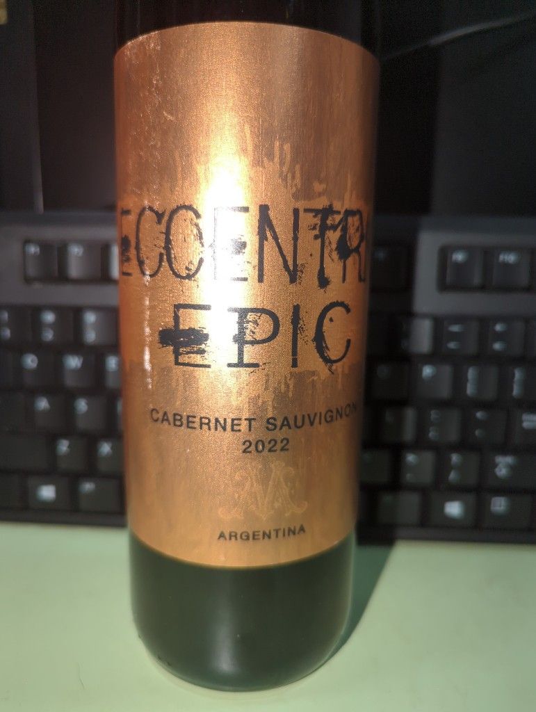 2022 Eccentric Wines Cabernet Sauvignon Epic, Argentina - CellarTracker