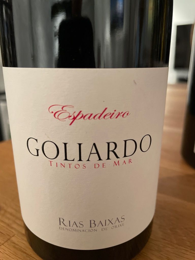 2019 Bodegas Forjas del Salnes Espadeiro Rías Baixas Goliardo, Spain ...