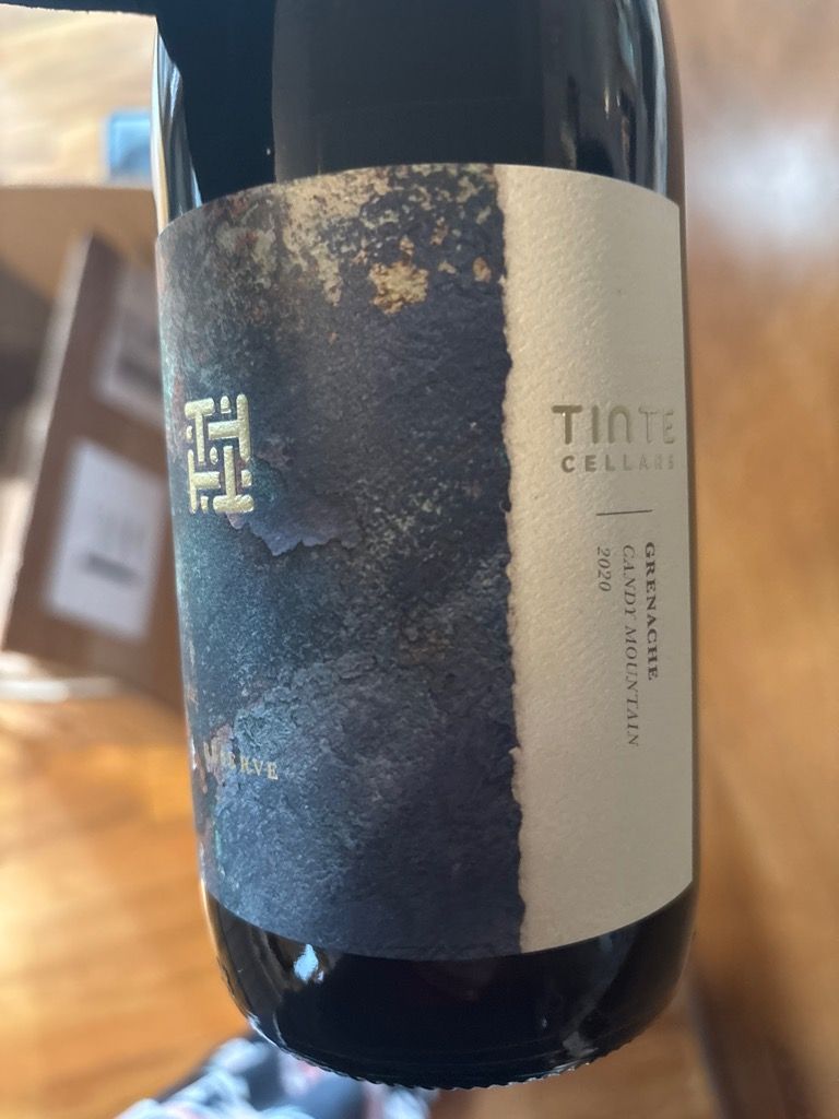 2020 Tinte Cellars Reserve, USA, Washington, Columbia Valley ...