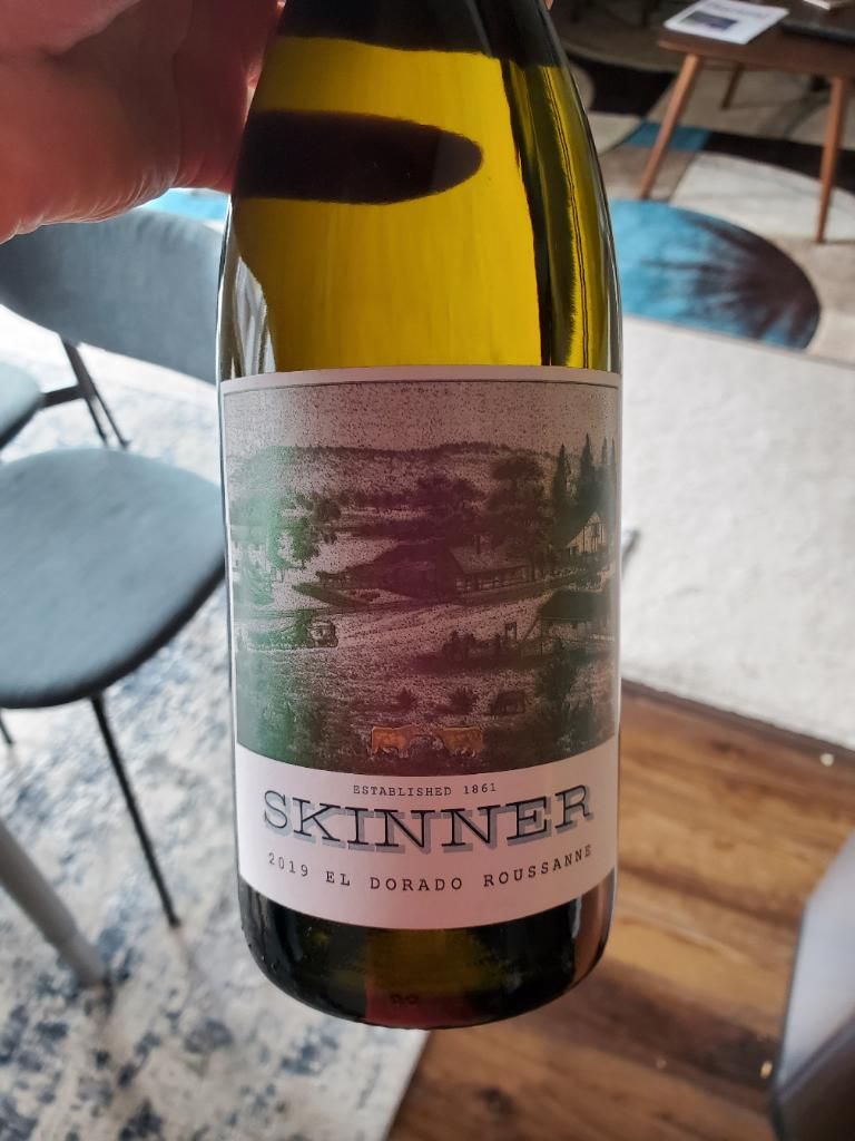 2020 Skinner Roussanne, USA, California, Sierra Foothills, El Dorado ...
