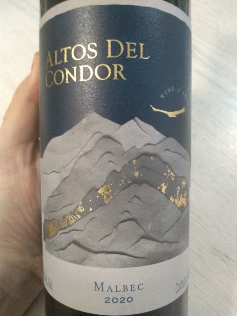 2023 Grupo Penaflor Malbec Altos del Condor, Argentina, Mendoza ...
