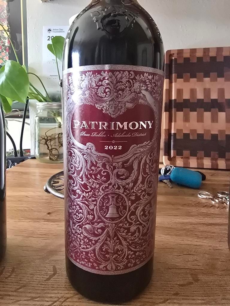 2022 Daou Vineyards Merlot Patrimony, USA, California, Central Coast ...