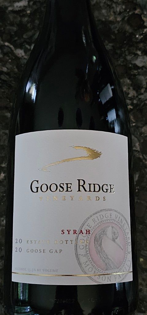 2018 Goose Ridge Vineyards Syrah, USA, Washington, Columbia Valley ...
