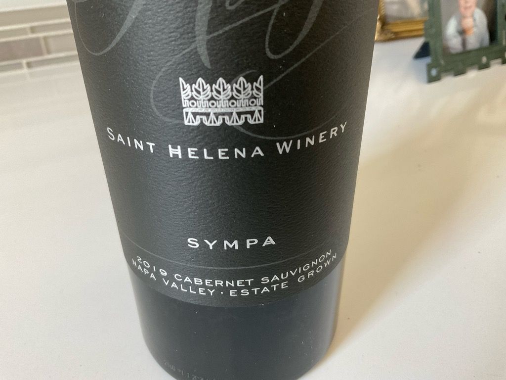 2019 Saint Helena Winery Cabernet Sauvignon Sympa Estate, USA ...