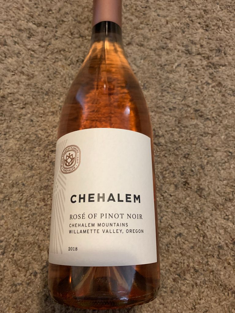 2018 Chehalem Rosé of Pinot Noir, USA, Oregon, Willamette Valley ...