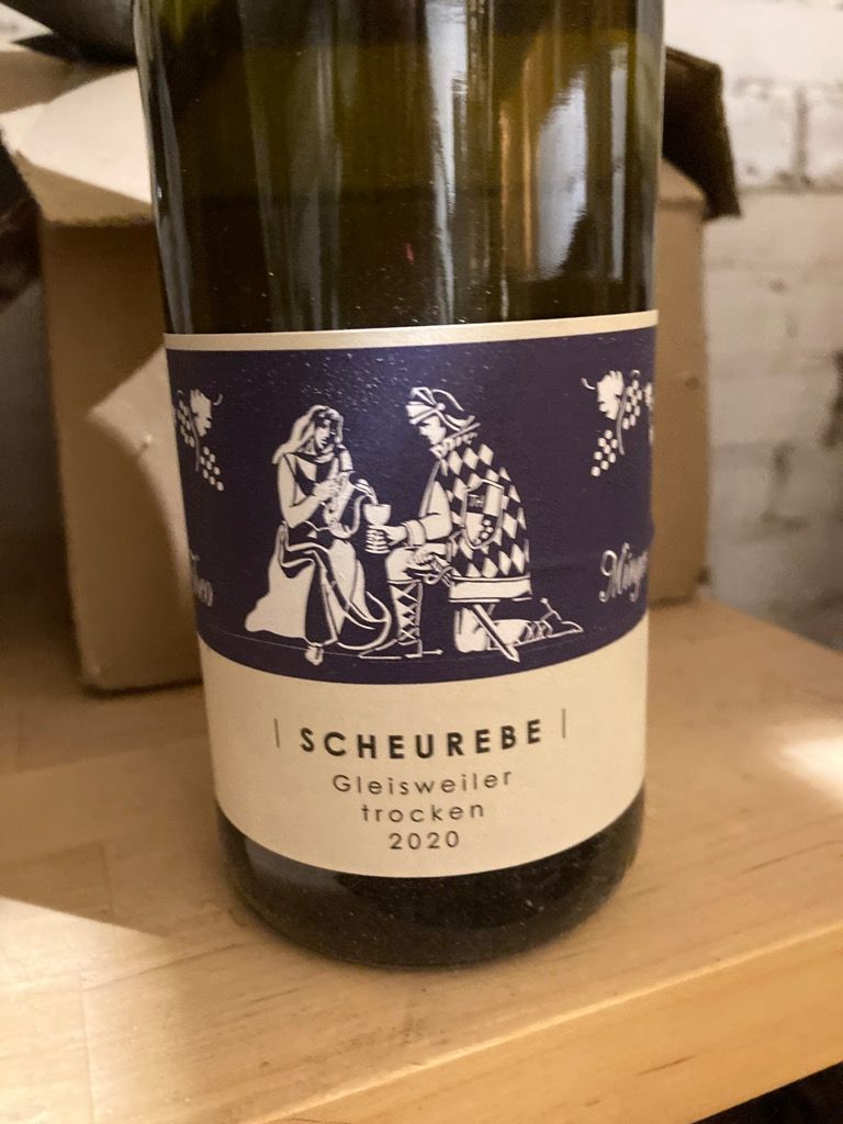 2019 Theo Minges Gleisweiler Scheurebe Trocken, Germany, Pfalz - CellarTracker