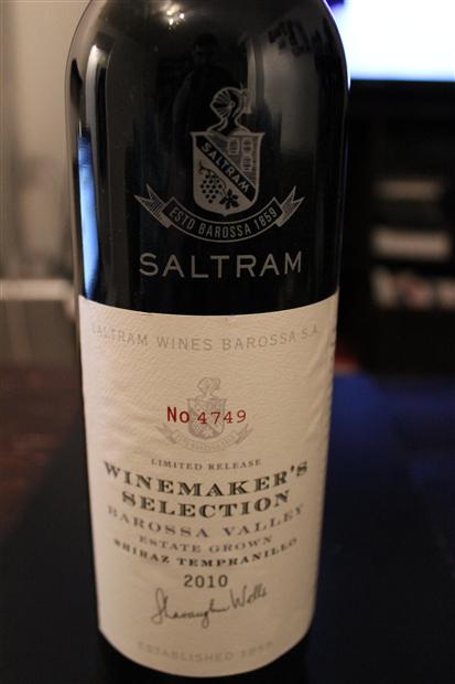 2012 Saltram Tempranillo Winemaker's Selection, Australia, South ...