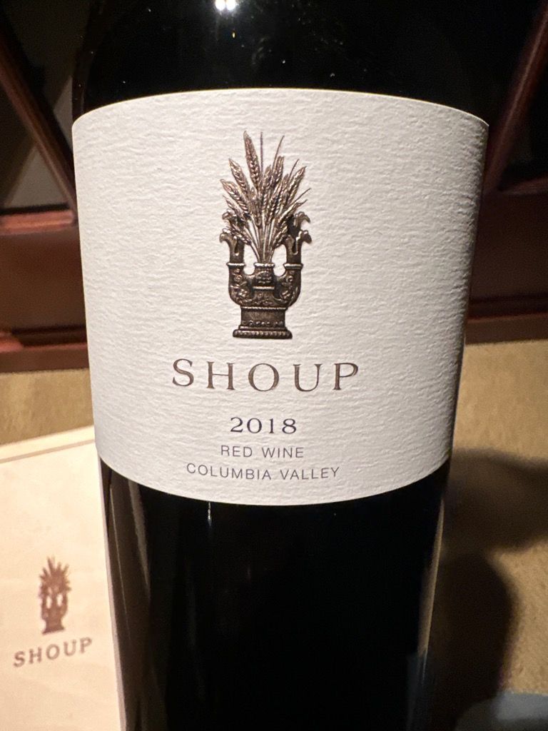 2018 Long Shadows Wineries Shoup Red, USA, Washington, Columbia Valley ...