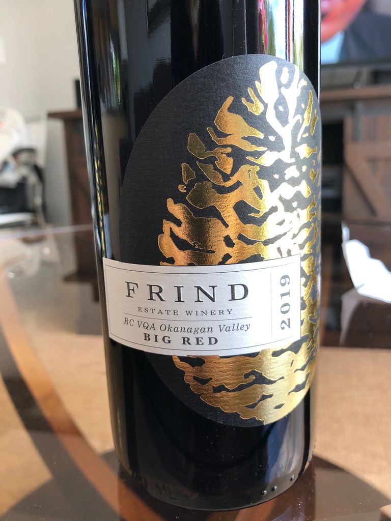 2020 Frind Estate Winery Big Red, Canada, British Columbia, Okanagan ...