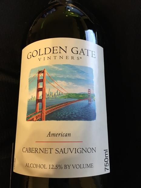 2018 Golden Gate Cabernet Sauvignon, USA, California, San Francisco Bay ...