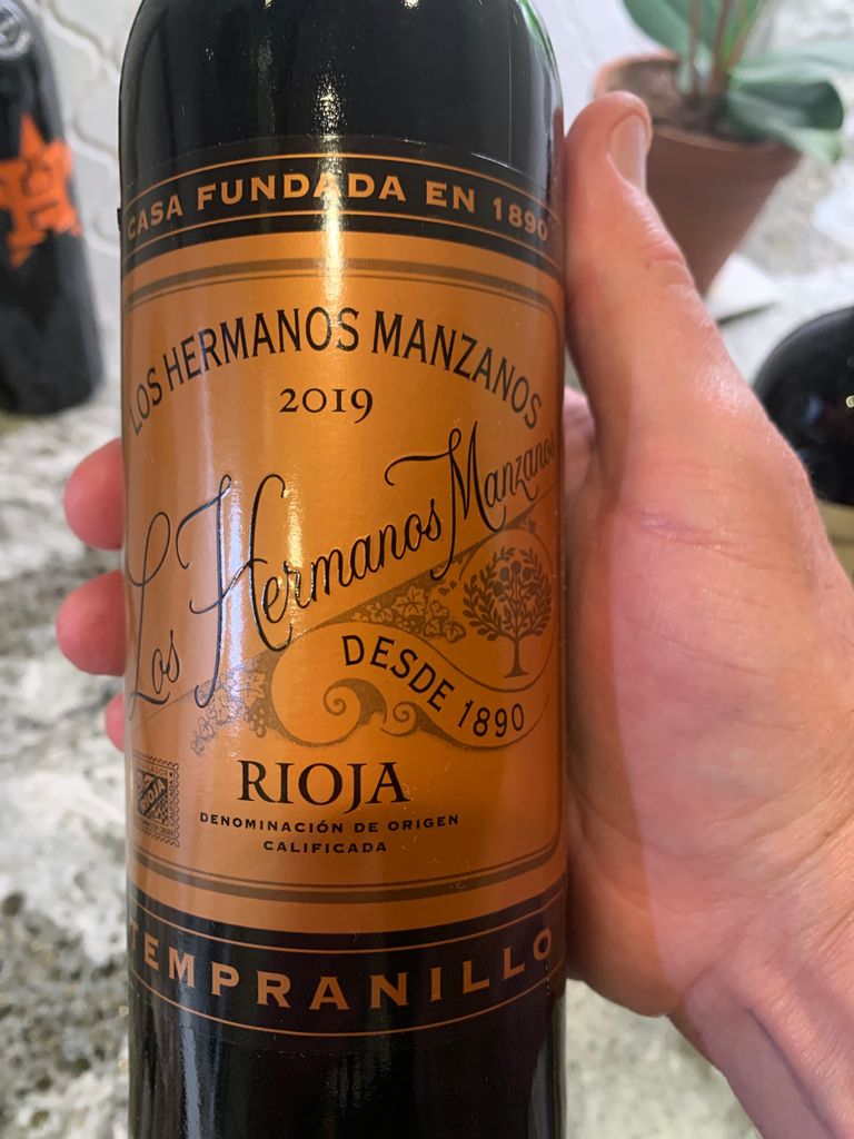 2019 Los Hermanos Manzanos Rioja, Spain, La Rioja, Rioja - CellarTracker