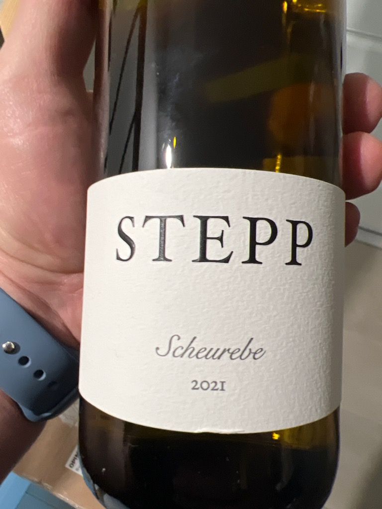 2021 Gerd Stepp Scheurebe Scheurebe, Germany, Pfalz - CellarTracker