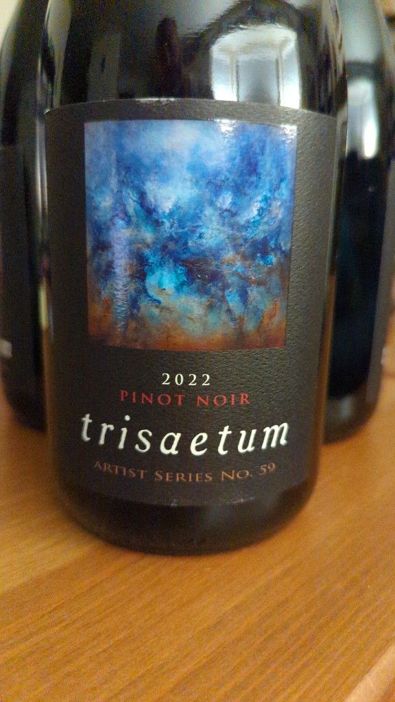 2022 Trisaetum Pinot Noir Artist Series No. 59, USA, Oregon, Willamette ...