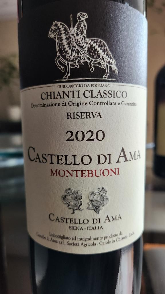 2021 Castello di Ama Chianti Classico Riserva Montebuoni, Italy ...