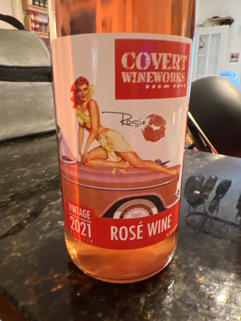 2021 Vint Hill Craft Winery Covert Wineworks Rose of Chambourcin, USA ...
