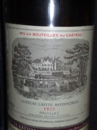 1977 Château Lafite Rothschild, France, Bordeaux, Médoc, Pauillac - CellarTracker