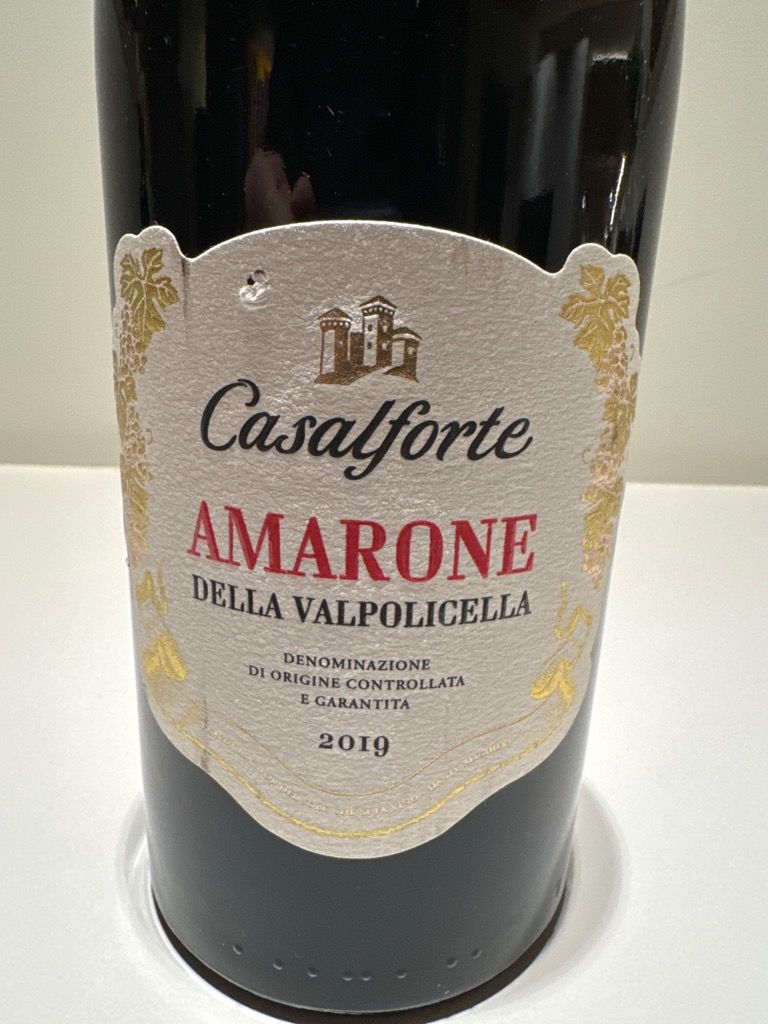 2019 Cantine Riondo Amarone della Valpolicella Casalforte, Italy ...