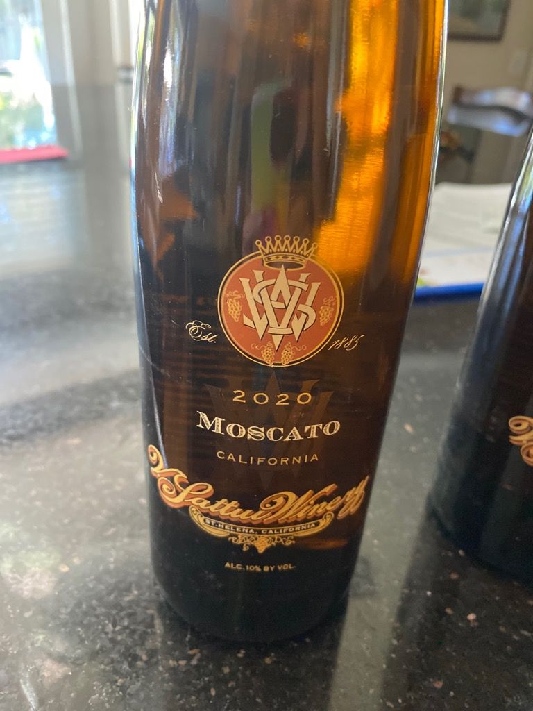 2022 V. Sattui Winery Moscato, USA, California - CellarTracker