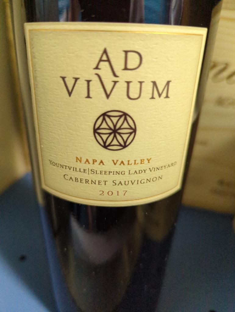 2018 Ad Vivum Cellars Cabernet Sauvignon Sleeping Lady Vineyard, USA ...