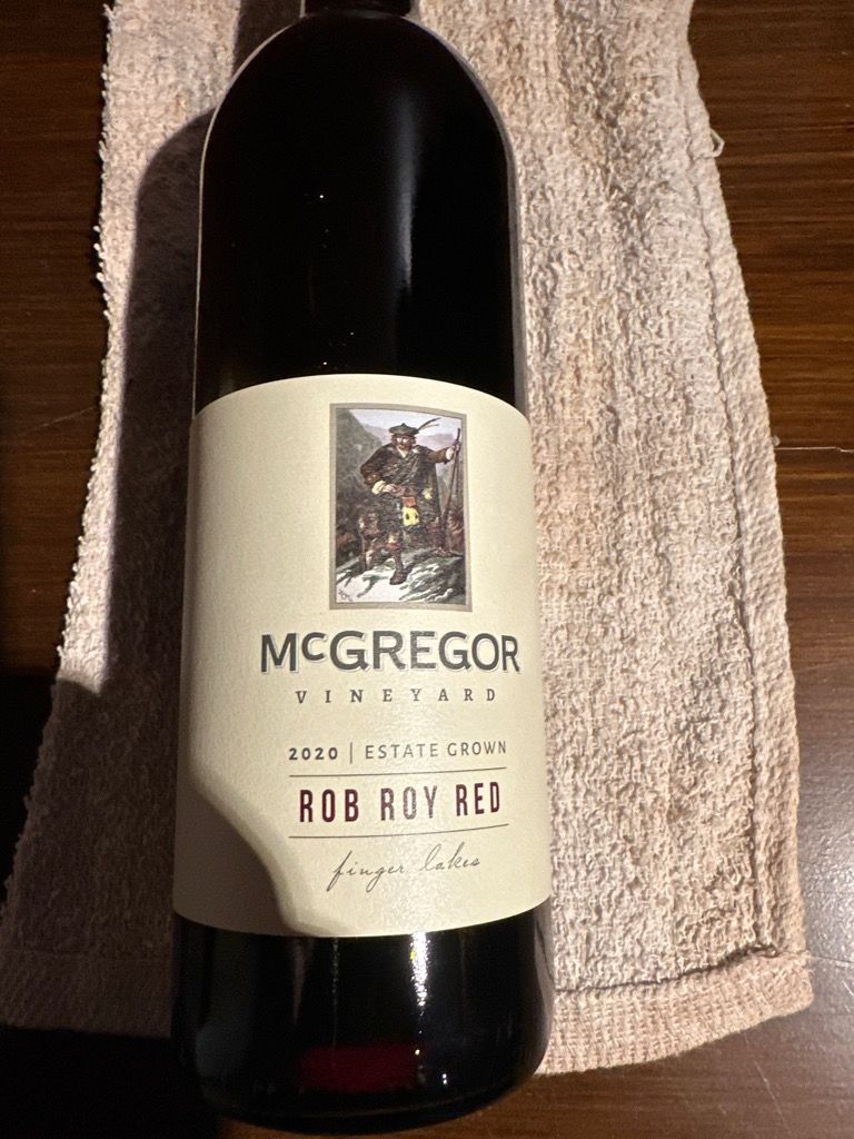 2021 McGregor Vineyards Rob Roy, USA, New York, Finger Lakes - CellarTracker