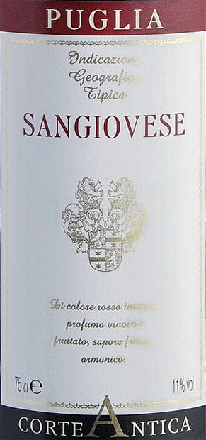 NV Casa Vinicola Caldirola Corte Antica Missaglia (Lc) Puglia IGT ...