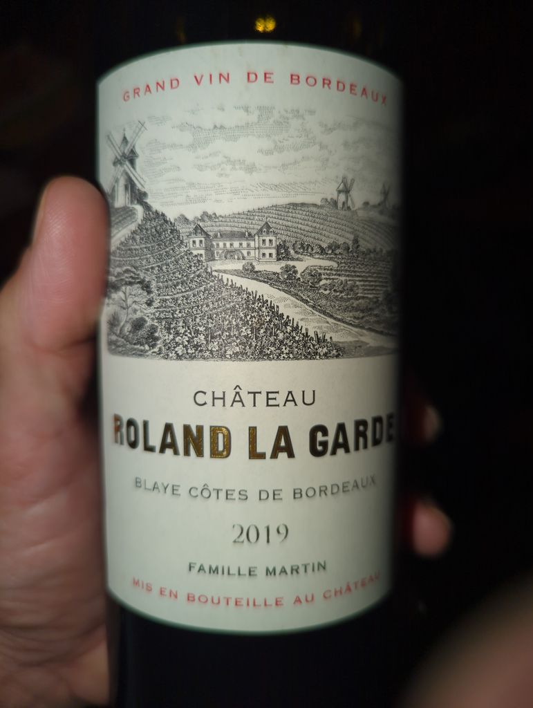 2019 Château Roland La Garde Grand Vin, France, Bordeaux, Blaye Côtes ...