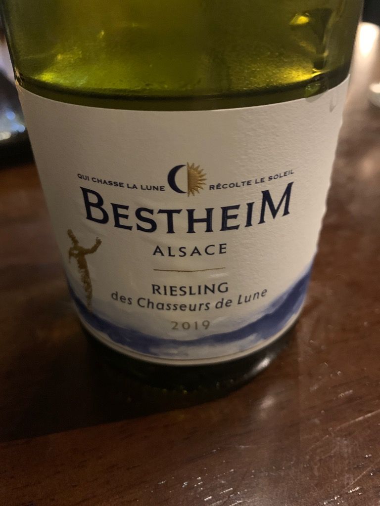 2019 Bestheim Riesling Rayon de Lune, France, Alsace - CellarTracker