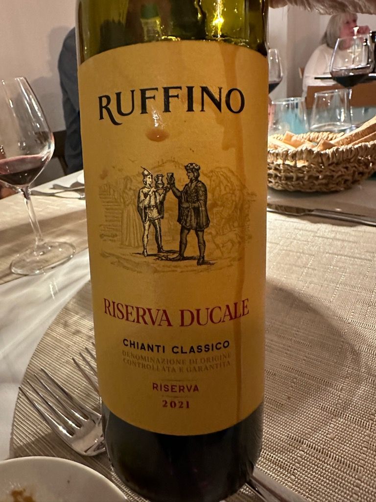 2021 Ruffino Chianti Classico Riserva Ducale, Italy, Tuscany, Chianti ...