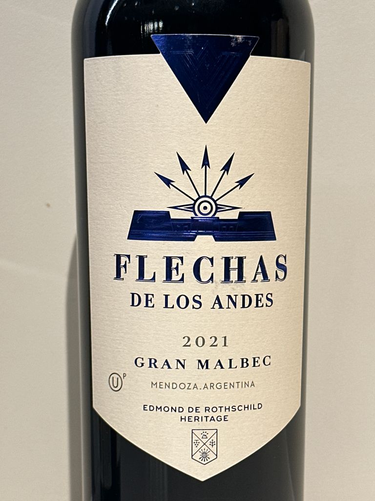 2021 Bodega Flechas de Los Andes Malbec Gran Malbec, Argentina, Mendoza ...