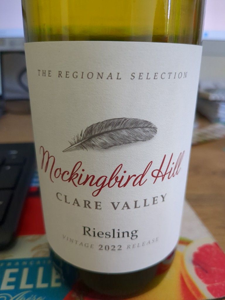 2021 Mockingbird Hill Winery Riesling, Australia, South Australia ...