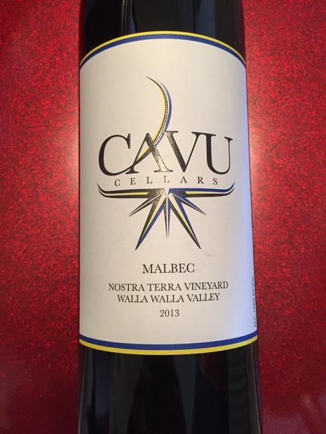 2012 Cavu Cellars Malbec Les Collines Vineyard, USA, Washington, Columbia Valley, Walla Walla ...