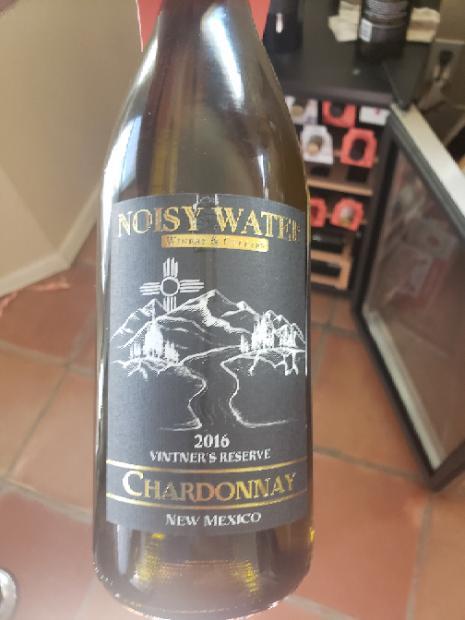 2016 Noisy Water Winery Chardonnay Vintner's Reserve, USA, New Mexico ...