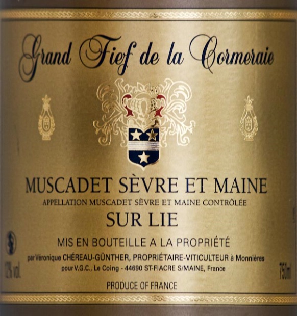 1996 Grand Fief de la Cormeraie Muscadet de Sèvre-et-Maine sur lie ...