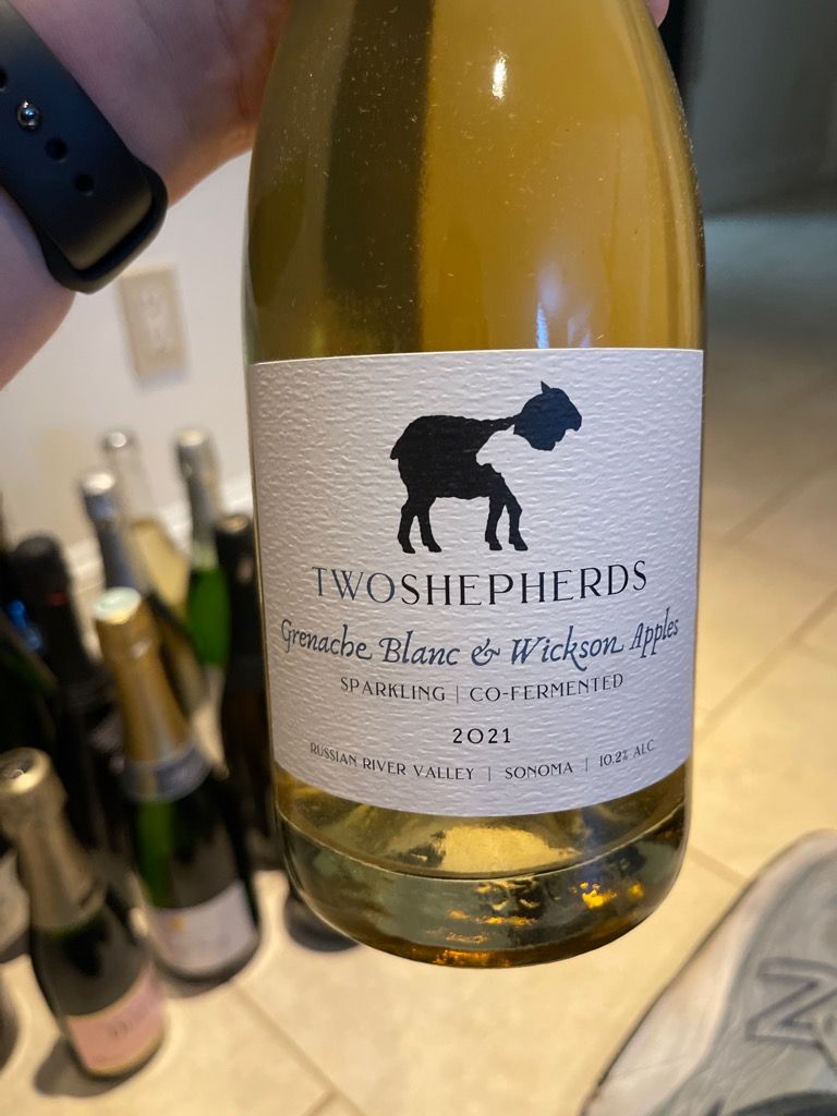 2020 Two Shepherds Grenache Blanc Wickson Apples Co-Ferment, USA ...