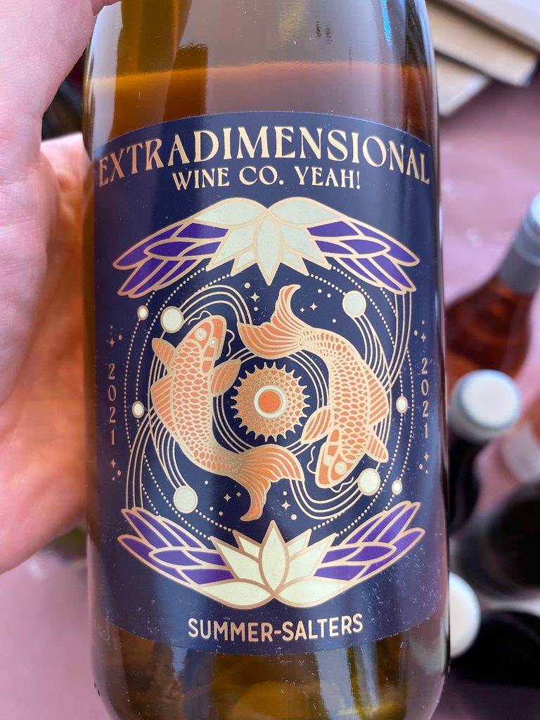 2021 Extradimensional Wine Co. Yeah! Summer Salters Rosé Shake Ridge Ranch, USA, California ...