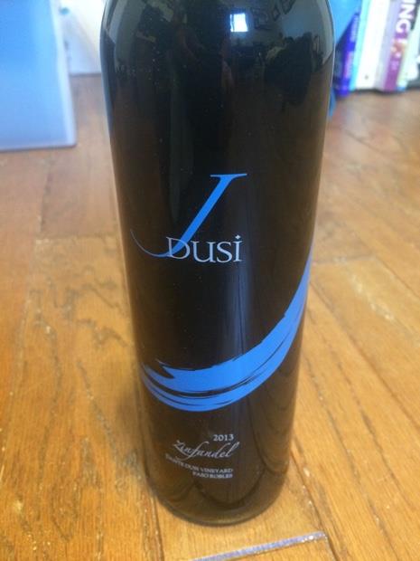 2013 J. Dusi Zinfandel Dante Dusi Vineyard, USA, California, Central ...