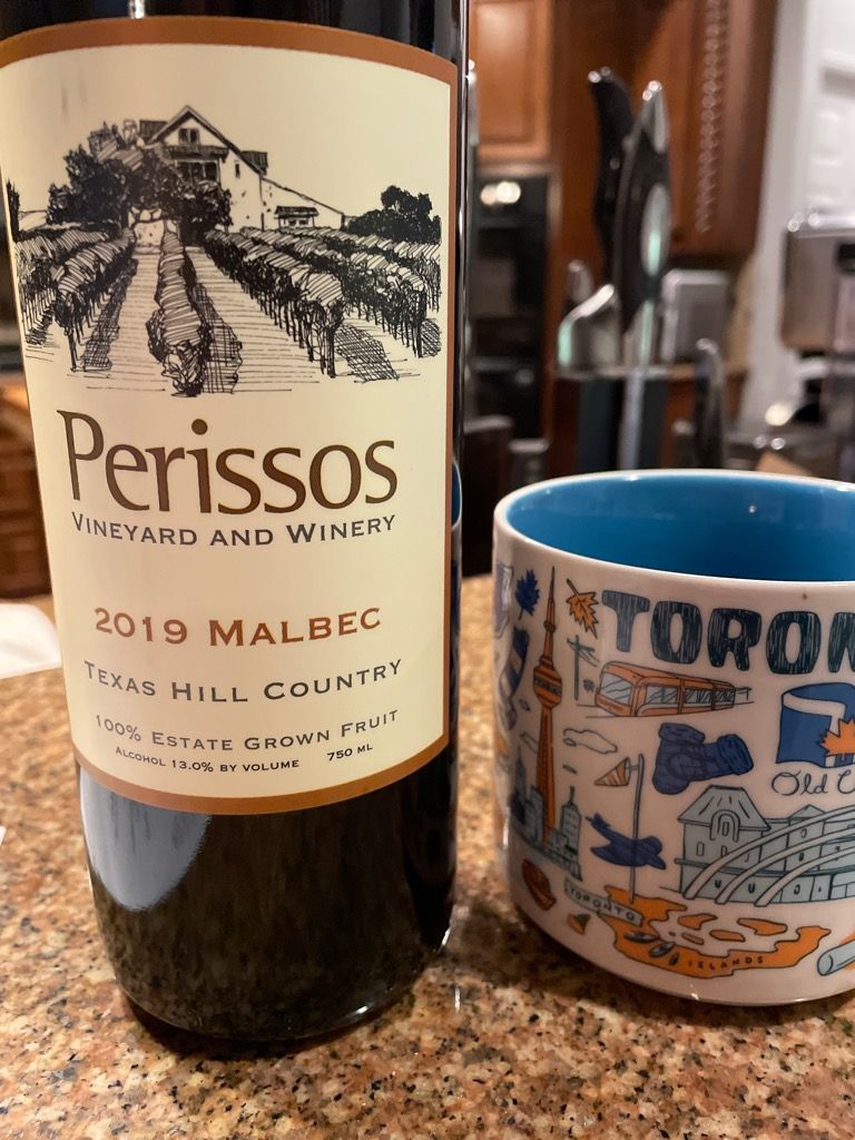 2019 Perissos Vineyard and Winery Petite Sirah, USA, Texas, Texas Hill ...