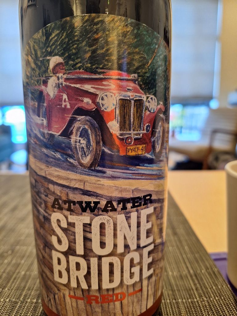 2022 Atwater Vineyards Stone Bridge Red table wine, USA, New York ...