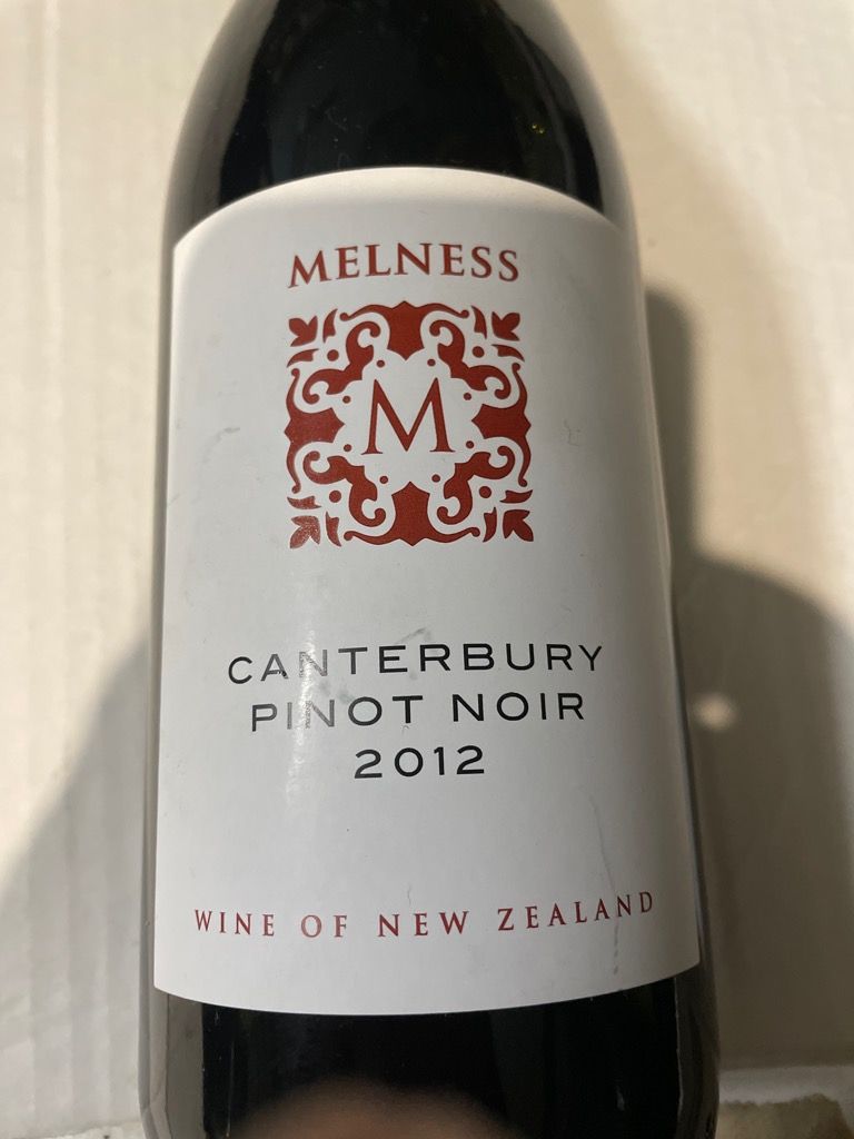 2006 Melness Pinot Noir Estate, New Zealand, South Island, Canterbury ...