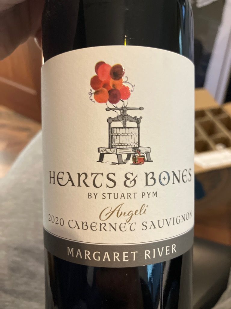 2021 Hearts and Bones Cabernet Sauvignon Angeli, Australia, Western Australia, South West ...