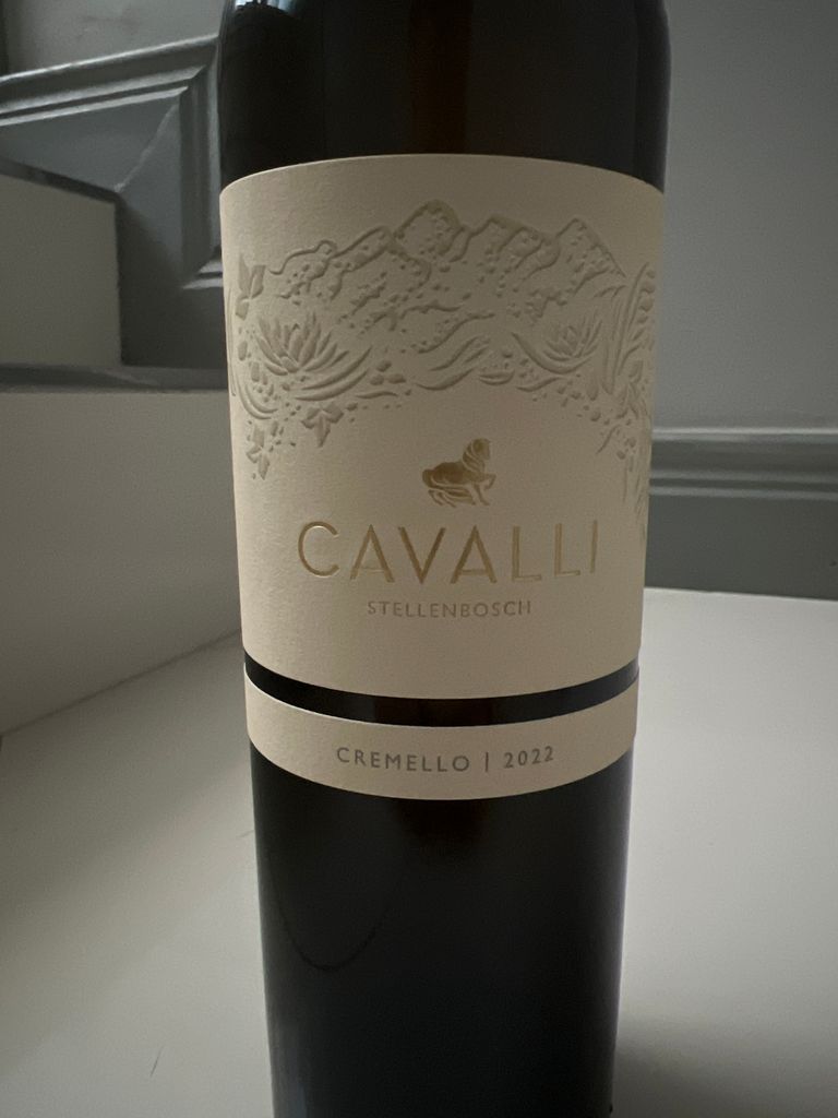 2024 Cavalli Estate Cremello, South Africa, Coastal Region ...