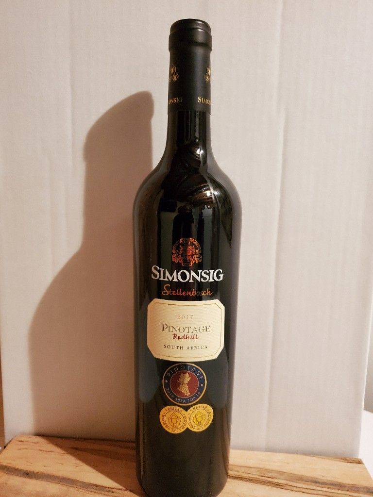 2017 Simonsig Pinotage Redhill, South Africa, Coastal Region ...