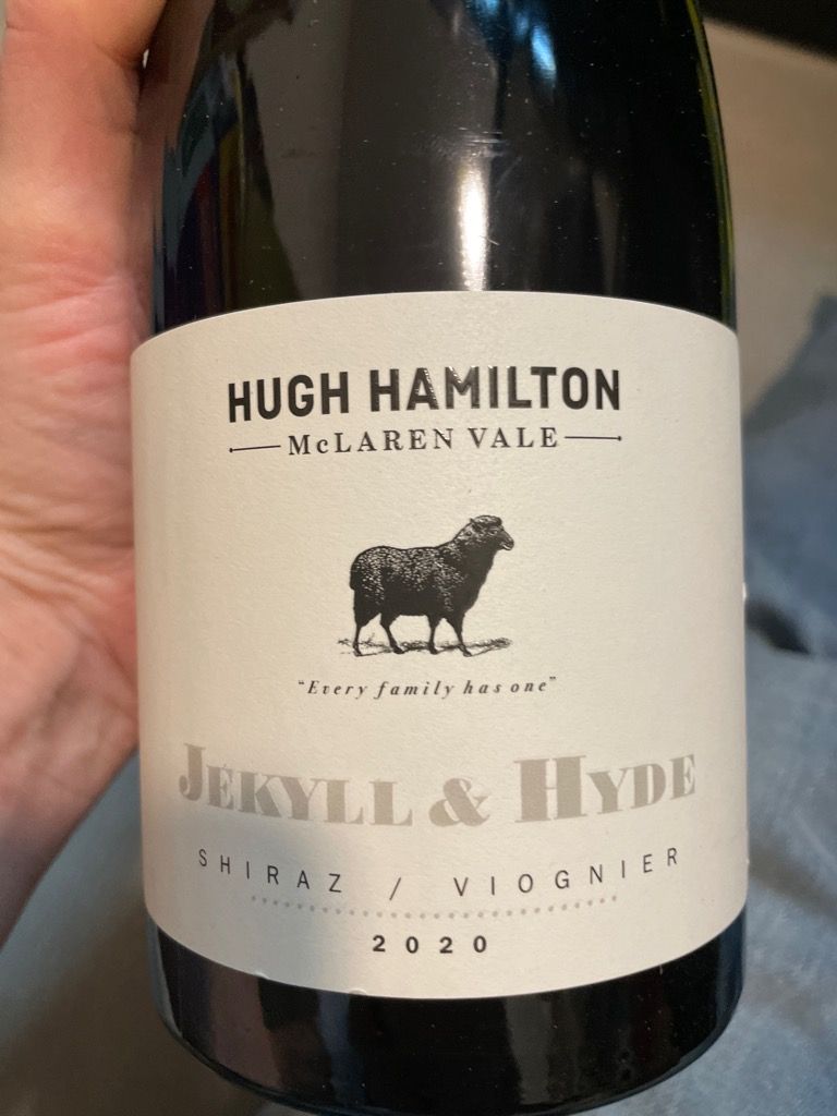 2020 Hugh Hamilton Jekyll & Hyde Shiraz Viognier, Australia, South ...