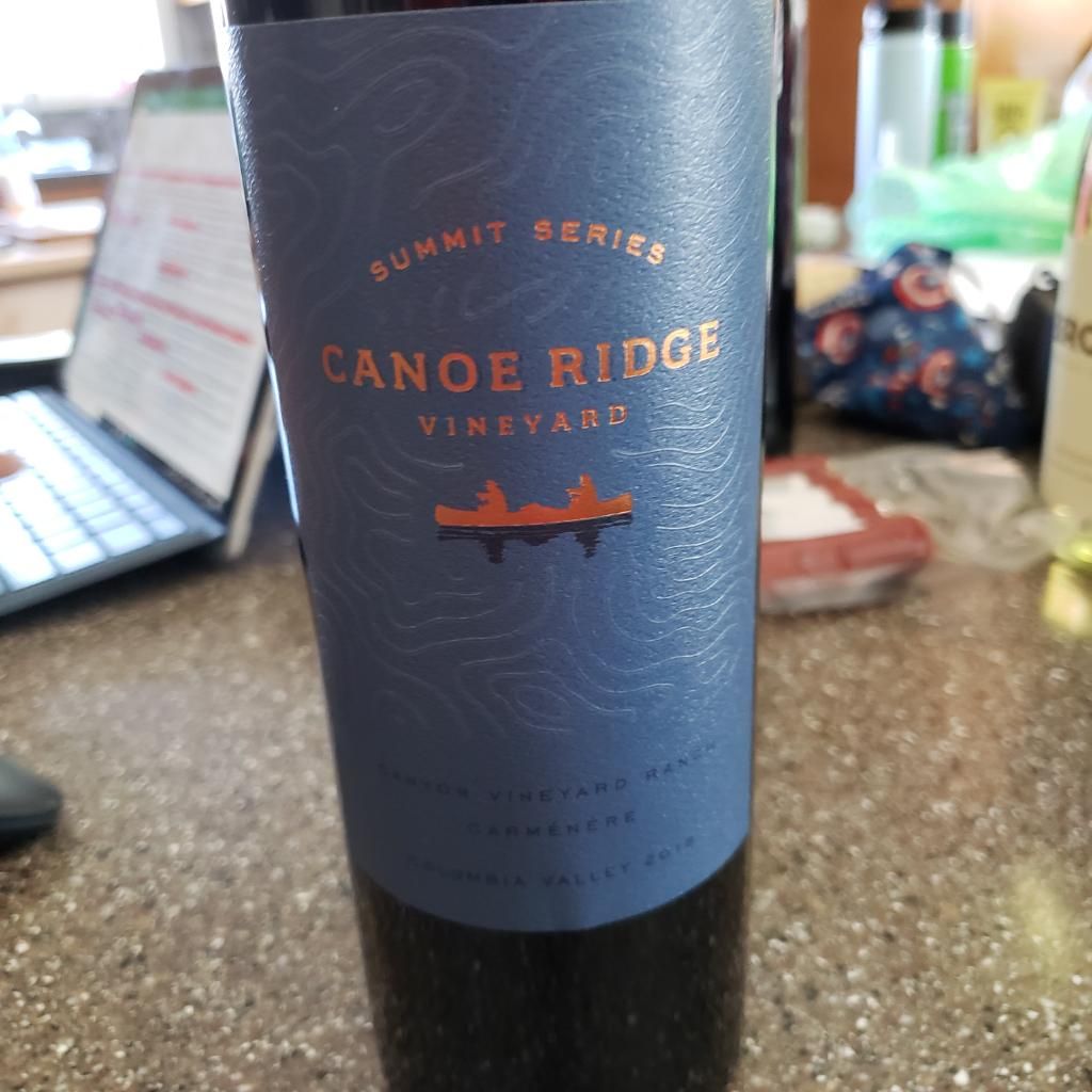 2019 Canoe Ridge Carménère, USA, Washington, Columbia Valley ...